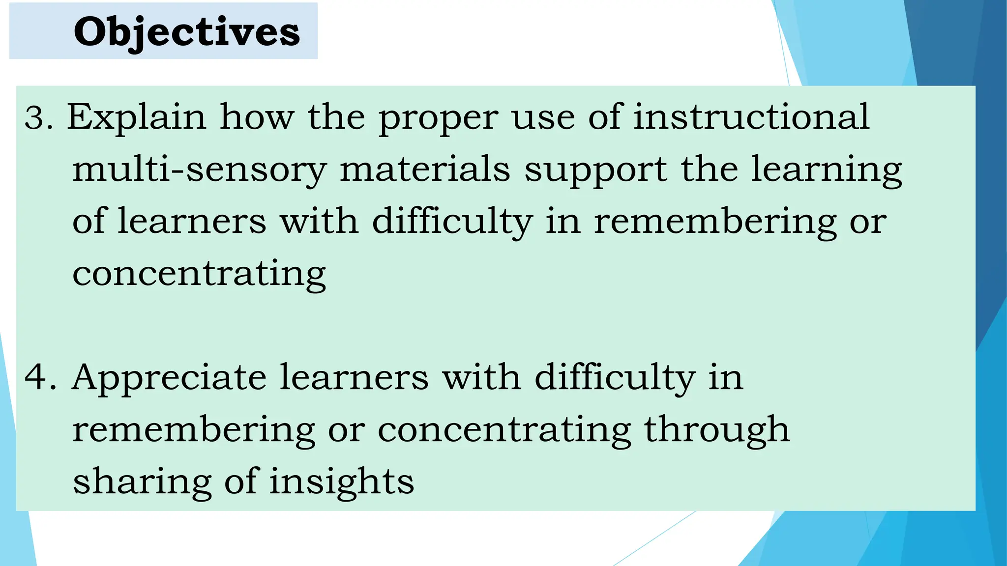 LEARNERS WITH DIFFICULTY IN REMEMBERING AND CONCENTRATING.pptx