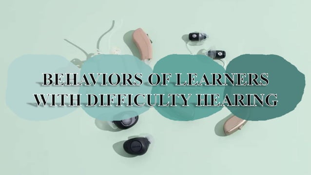 LEARNERS WITH DIFFICULTY SEEING,HEARING AND COMMUNICATING.pptx | Eye ...