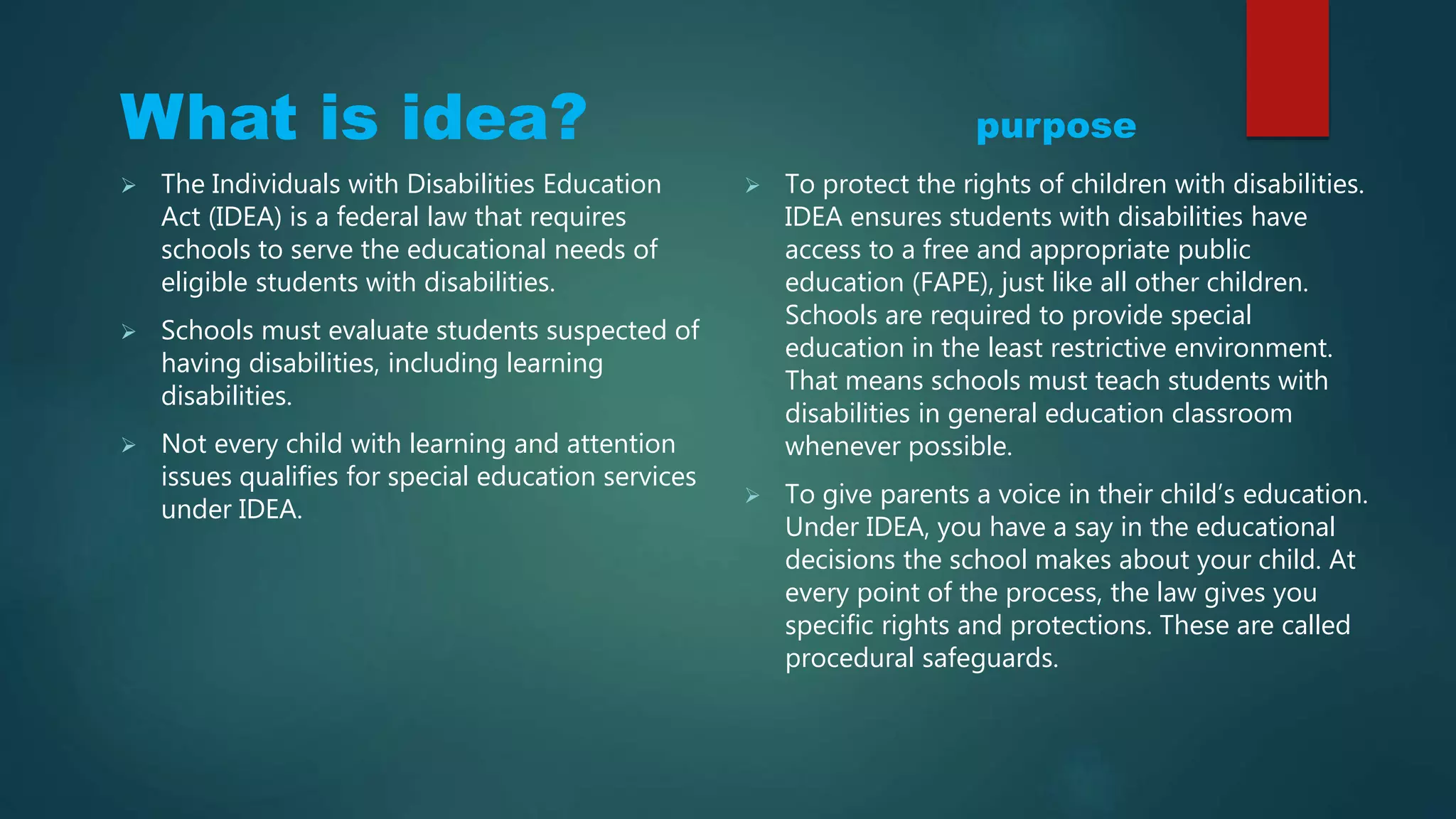 Learners with exceptionalities | PPTX