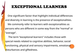 LEARNERS with Exceptionalities ( modified).pptx