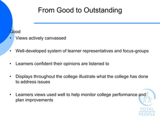 Learner voice presentation 31 10-12 | PPSX