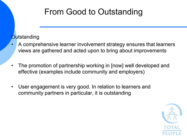 Learner voice presentation 31 10-12 | PPSX