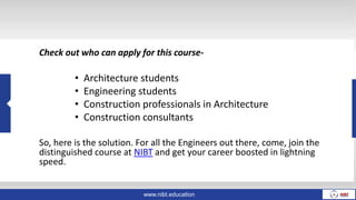 Learn essentials of job oriented autodesk revit mep fp course | PPT