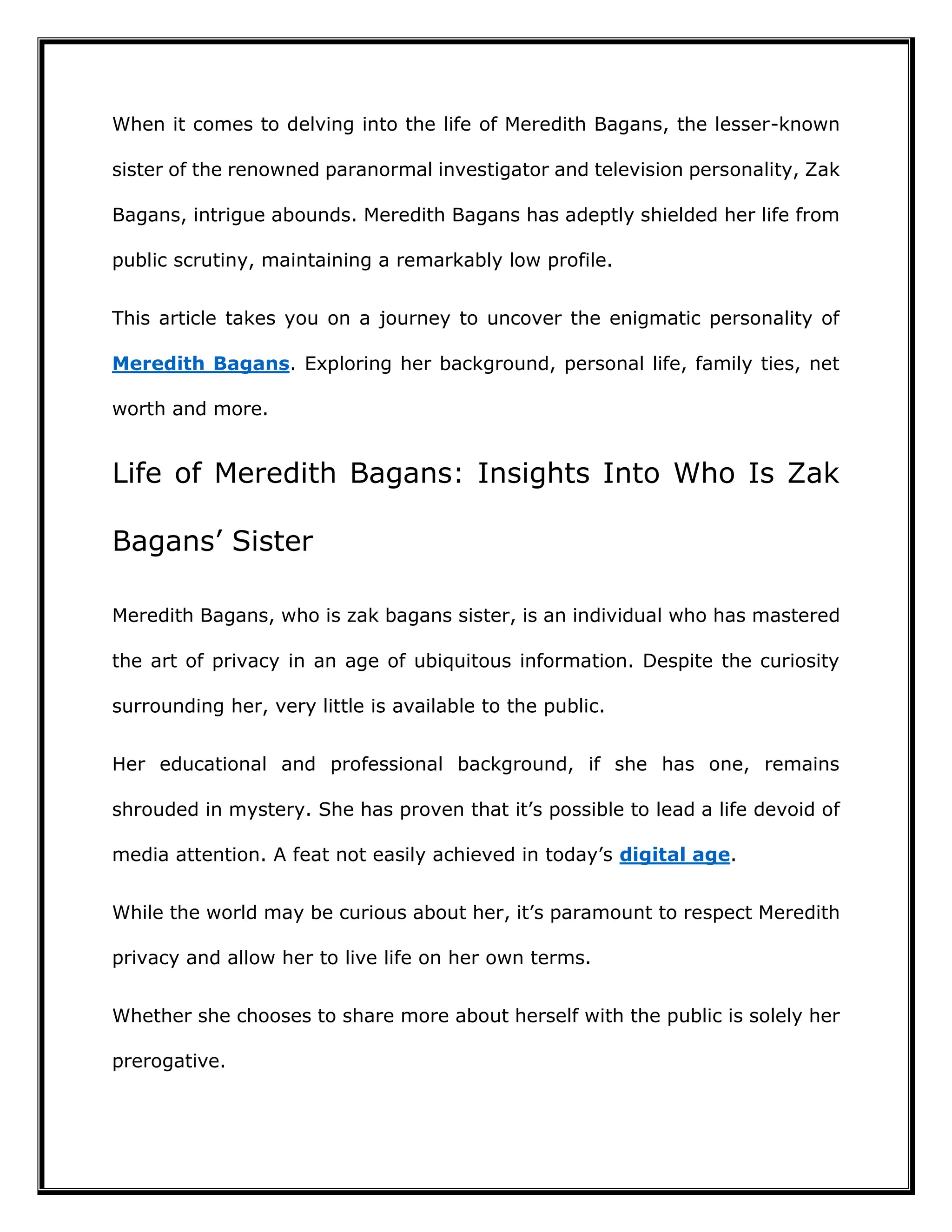 Learn Everything About Who Is Zak Bagans Sister Meredith.pdf