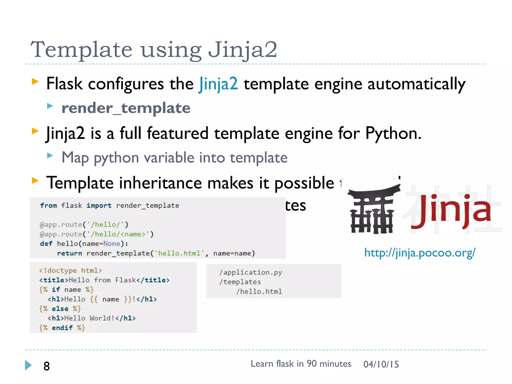 Learn flask in 90mins | PPT