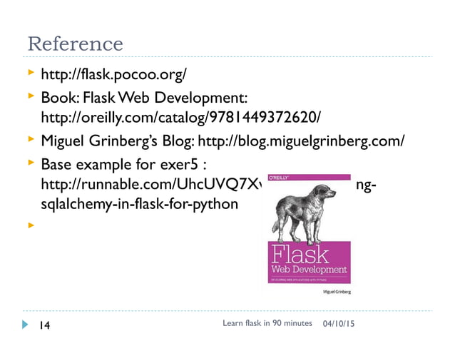 Learn flask in 90mins | PPT