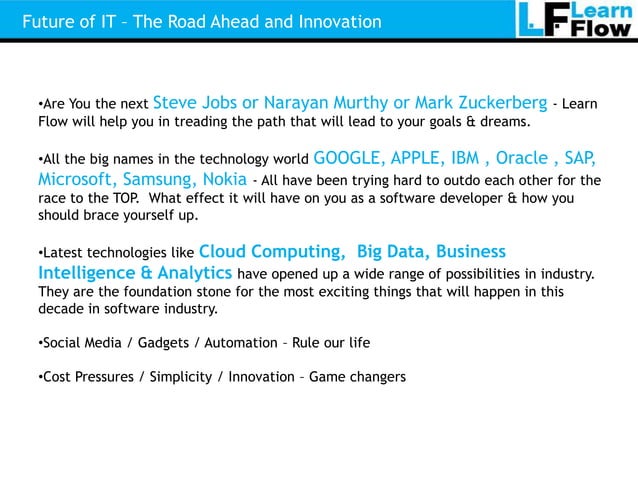 LearnFlow Industrial Training Program | PPT