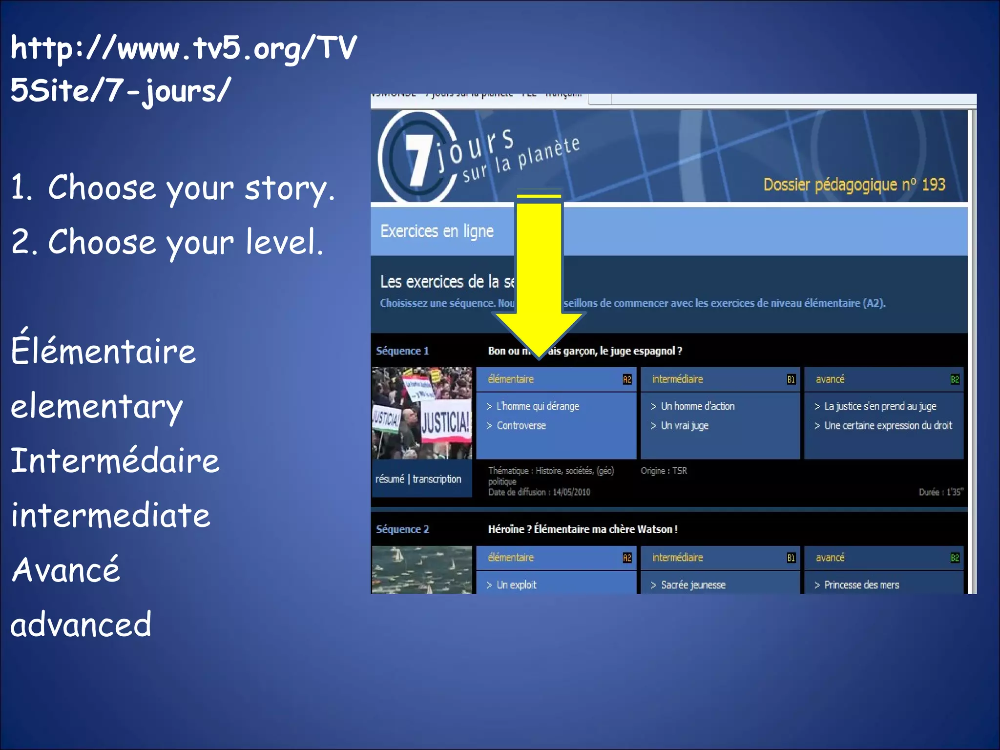 Learn french through the news! | PPT