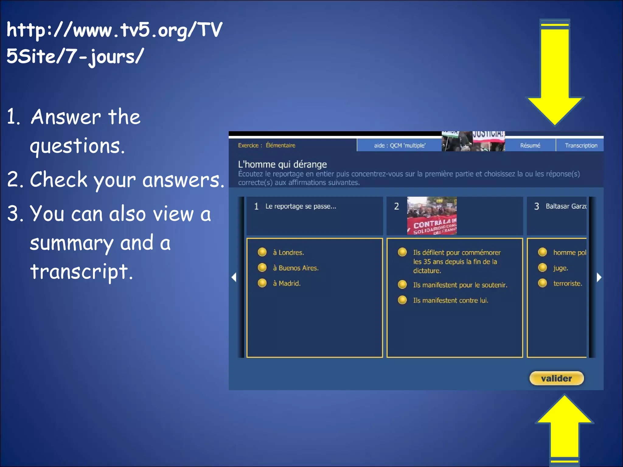 Learn french through the news! | PPT