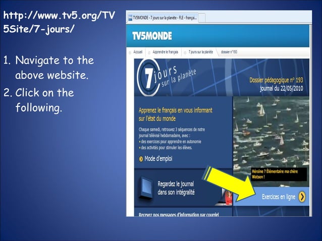 Learn french through the news! | PPT