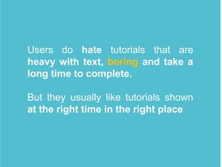 Learn from video games and create better help systems | PPT