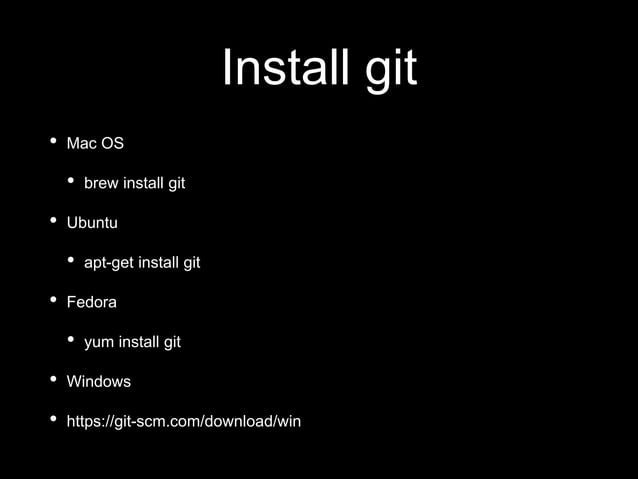Learn Git form Beginners to Master | PPT