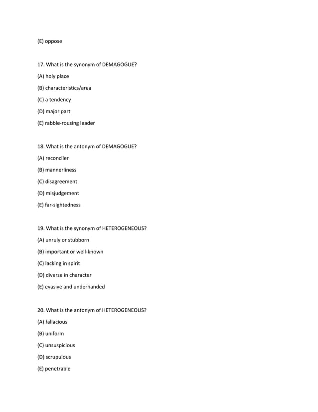 Learn Gre Words With Pictures | PDF