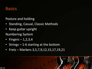 Learn Guitar for Beginners | PPTX