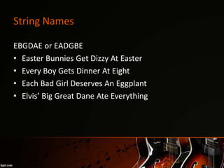 Learn Guitar for Beginners | PPTX