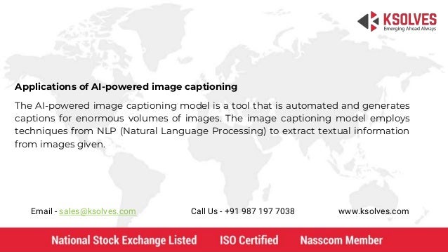 Learn How to Build and Deploy AI-powered Image Caption Generator | PPT