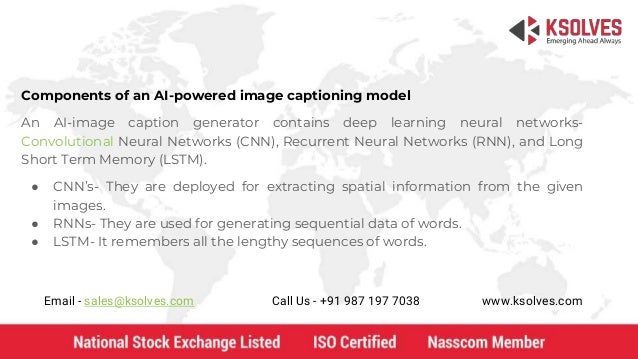 Learn How To Build And Deploy Ai Powered Image Caption Generator Ppt