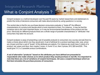 Learn how to do a conjoint analysis project in 1 hr | PPT