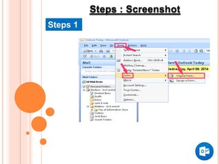 Learn – How to creates OFT Outlook template | PPTX