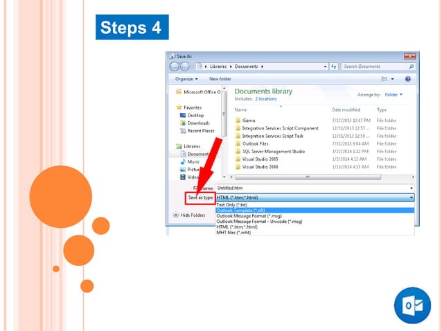 Learn – How to creates OFT Outlook template | PPT