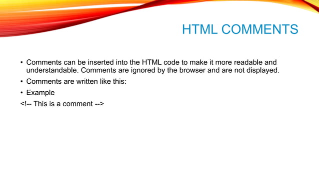 Learn html Basics | PPTX | Web Design and HTML | Internet