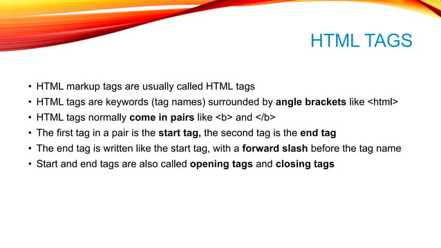 Learn html Basics | PPTX | Web Design and HTML | Internet