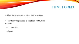 Learn html Basics | PPTX