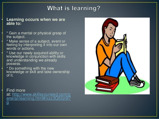 Learnig how to learn 2