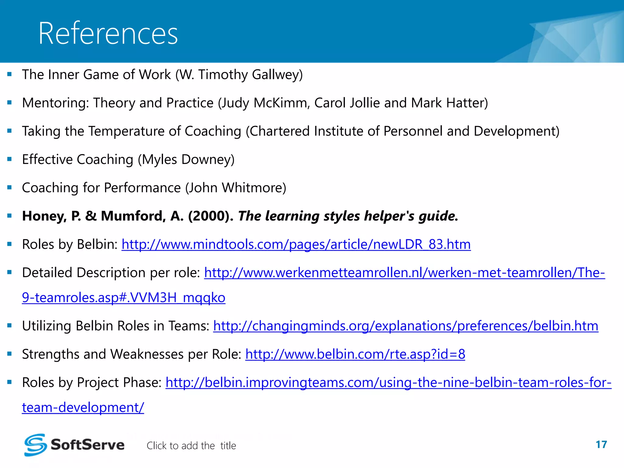 Learnign styles and team roles by belbin | PPTX