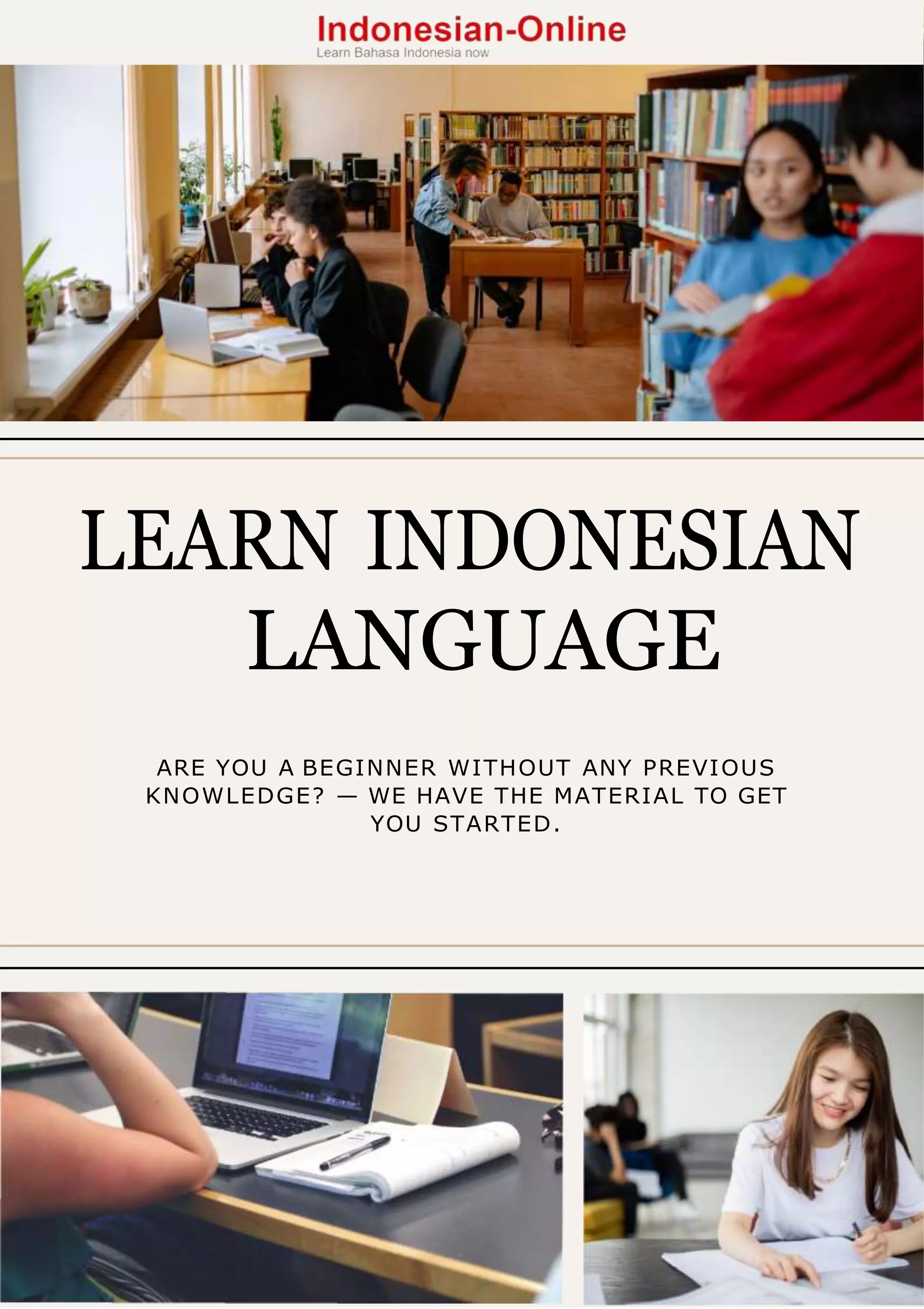 Learn Indonesian Language.docx