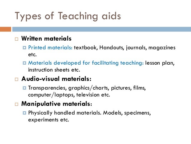 Types Of Teaching Aid Teaching Aids Their Needs Types And types-of-teaching-aid-teaching-aids-their-needs-types-and