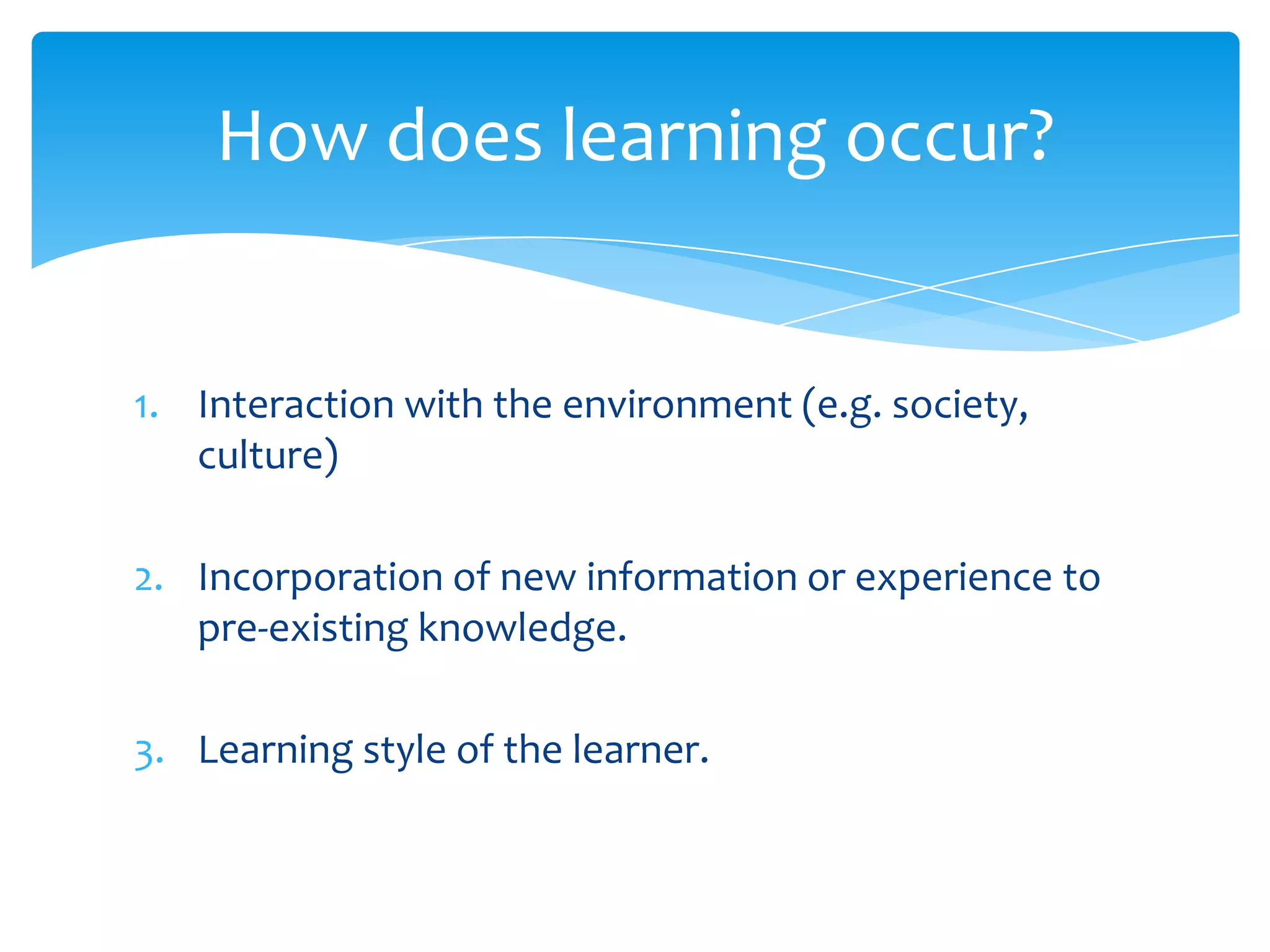 The Science of Learning | PPTX