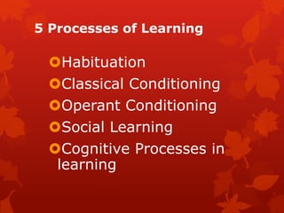 Learning | PPT