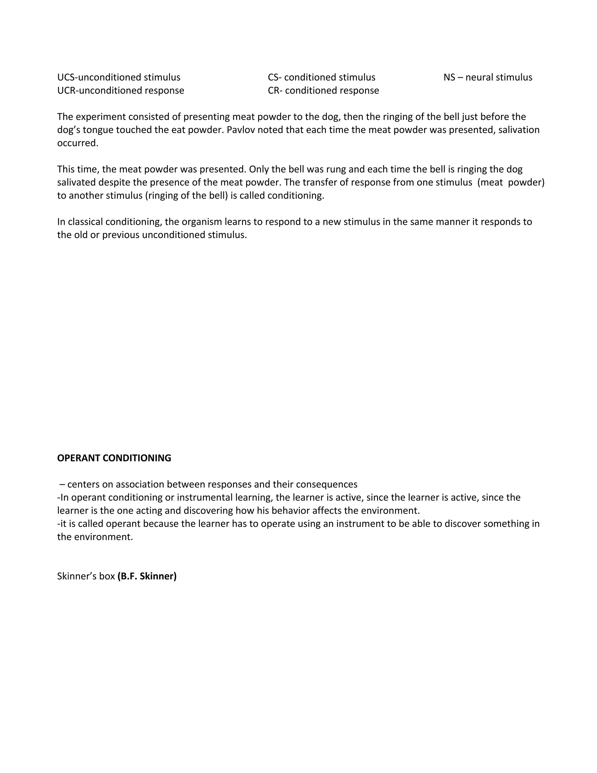 types of Learning | DOC