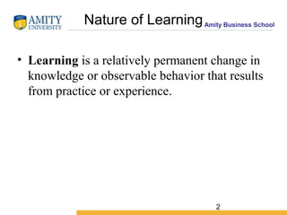 Learning | PPT