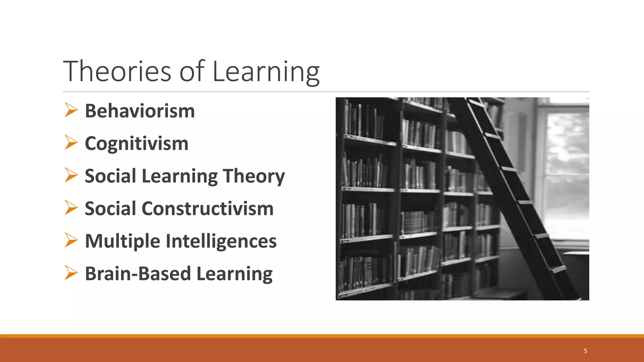 Learning Theories | PPTX