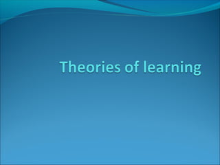 Learning Approaches | PPT