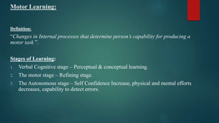 Learning | PPT