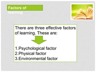Learning | PPT