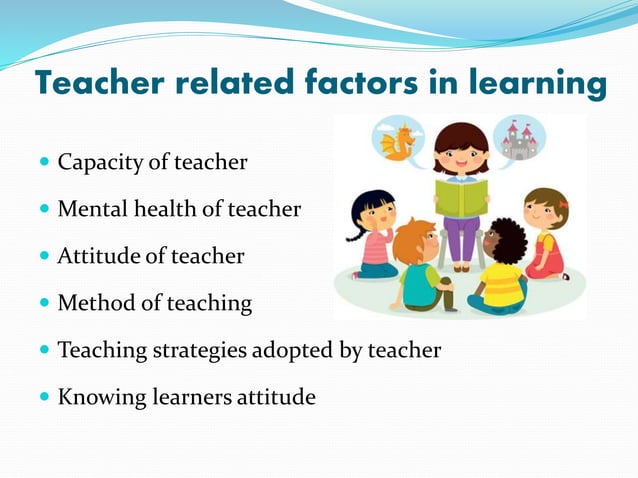 Process of Learning and Factors affecting learning – Nature of the ...