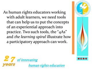 Learning approach to hre | PPT