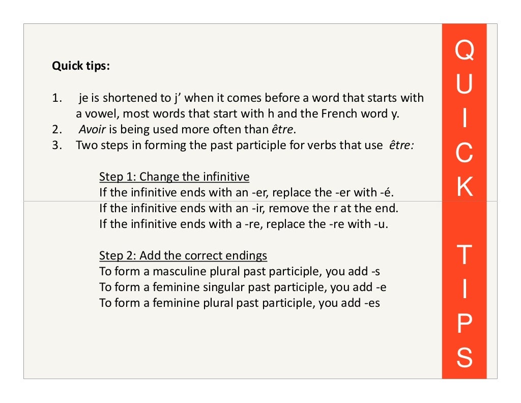 Learning French Tenses Past Tense learning-french-tenses-past-tense
