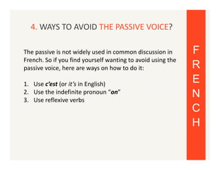 Learning the french passive voice | PDF