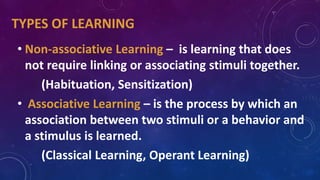 Learning in Psychology | PPT