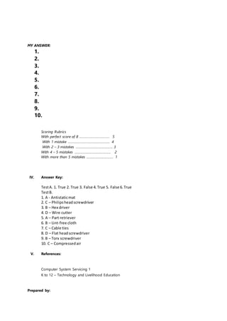 Learning activity-sheet-module1 CSS 1.0 | DOCX