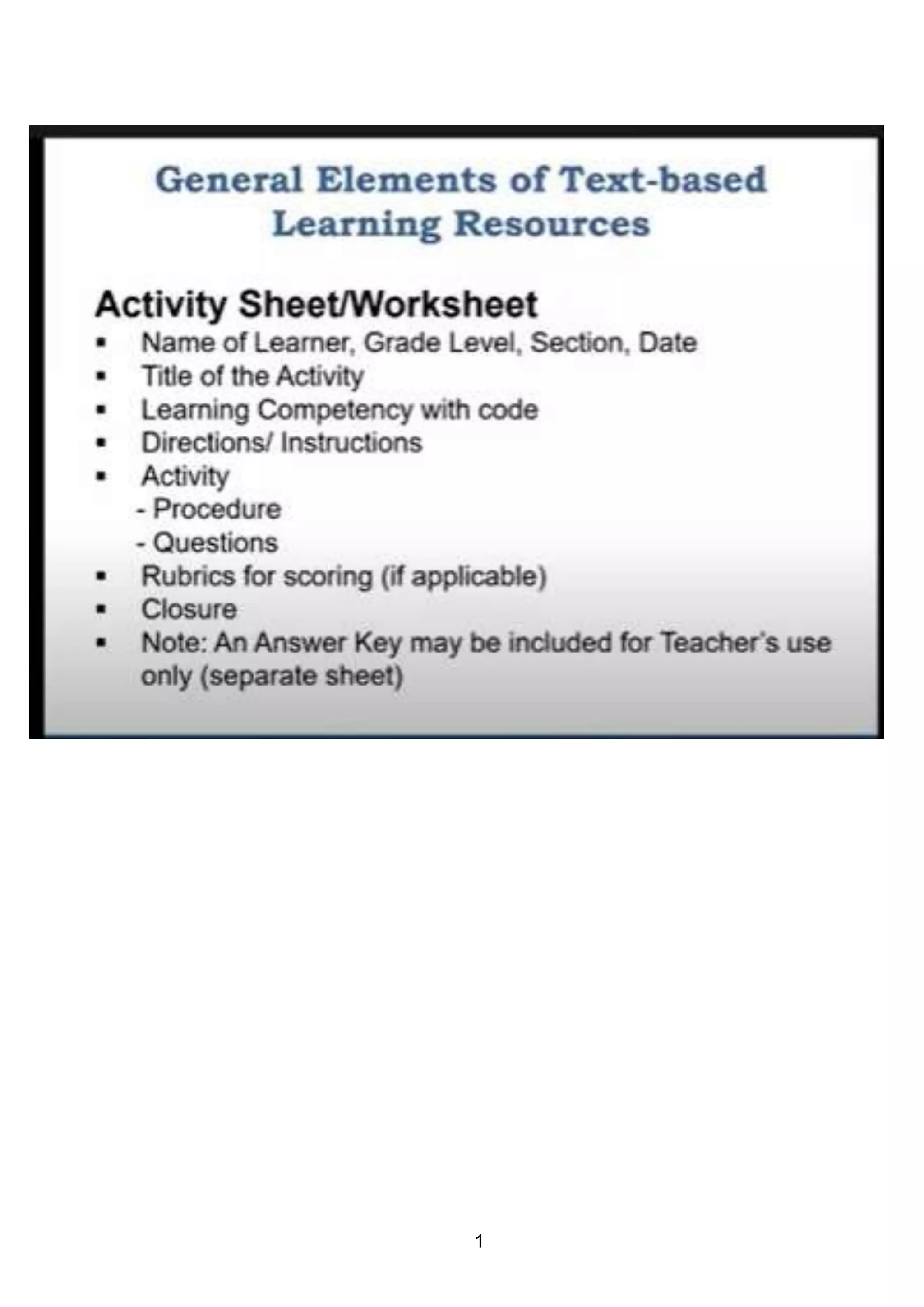 Learning activity-sheets-template | DOCX