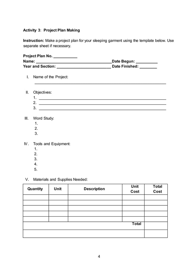 Learning activity-sheets-template | DOCX