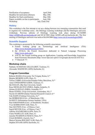Learning and Text Analysis for Ontology Engineering | PDF