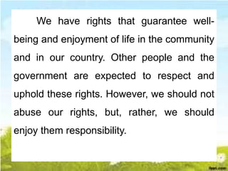 Learning Childrens Rights | PPTX