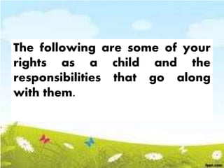 Learning Childrens Rights | PPTX